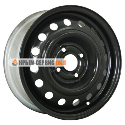 Диск ШТАМП Accuride ВАЗ-2170 5.5j-14 4x98 ET35 DIA58.6 Black ЦБ ...